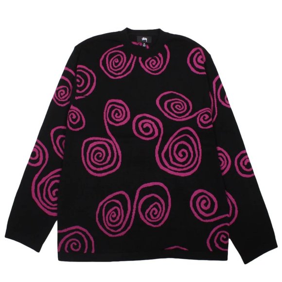 Stüssy | Sweaters | Nwt Stussy Hand Drawn S Swirl Sweater | Poshmark